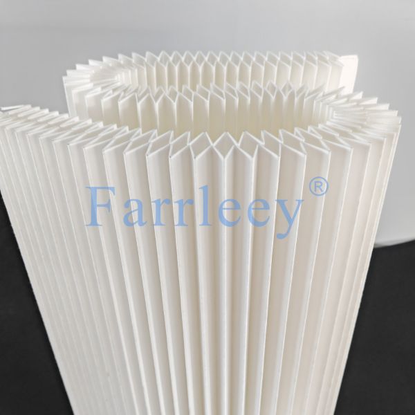 Quality Corrugated Nonwoven Fabrics Polyester Spunbond In Industrial Filtration for sale