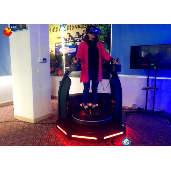 Quality Operator Control Virtual Reality Standing Up 9D VR Free Battle With Interactive Game for sale