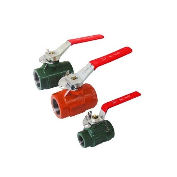 Quality Oilfield Threaded Ball Valve Manifold Control Valve A216 WCB Oil Patch Ball Valve for sale