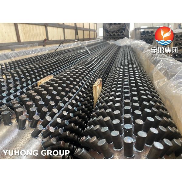 Quality ASME SA106 Gr.B Carbon Steel Studded Tubes,  Fired Heater Coil,  Fired Furnace Tube for sale