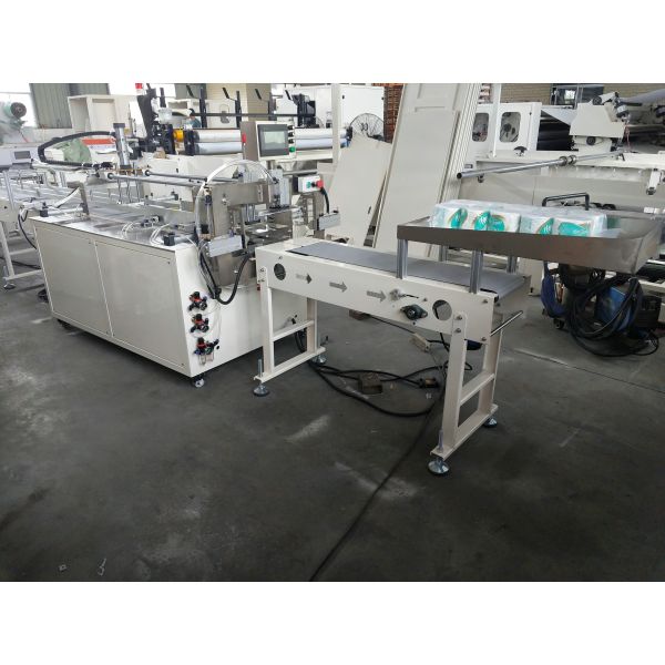 Quality Semi Automatic Medium Toilet Paper Rolls Packing Machine Easy Operation for sale