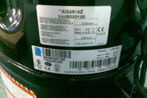 Quality Tecumseh hermetic scroll Compressor AEZ3440E-F2 FTU R22 1/3HP for sale