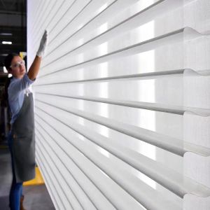 Quality Polyester Fiber Chic and Modern Shangrila Blind Fabric for Contemporary Soft for sale