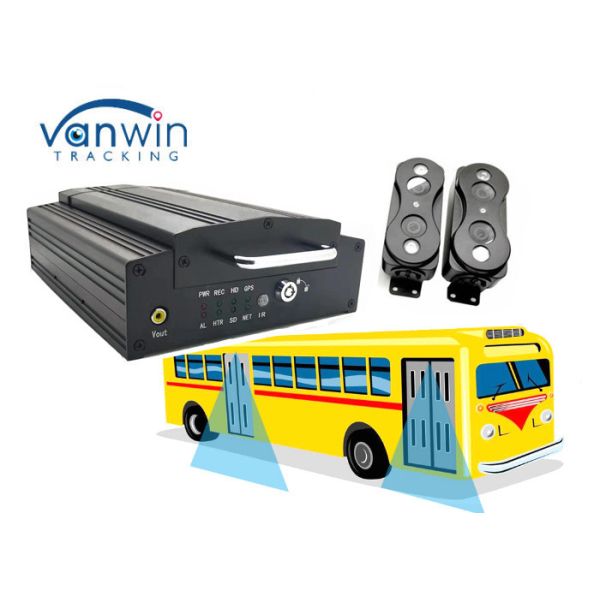 Quality VPC AHD 720P 4G MDVR 4 Cctv Cameras System With Bus Counter for sale