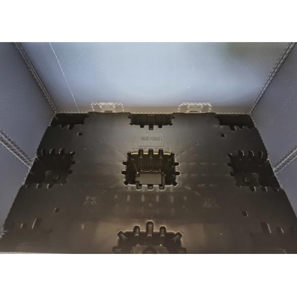 Quality High GSM HDPE Lid Collapsible PP Akyboard Stackabox for sale