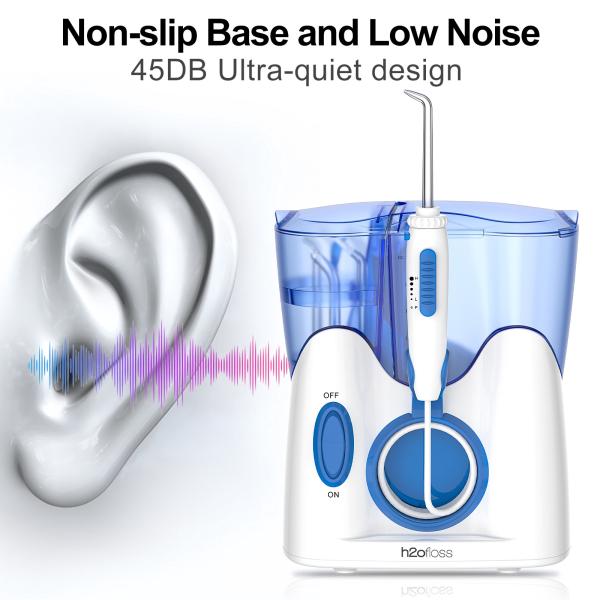 Quality Commercial Countertop Water Flosser Quiet Design With 12 Multifunctional Tips for sale