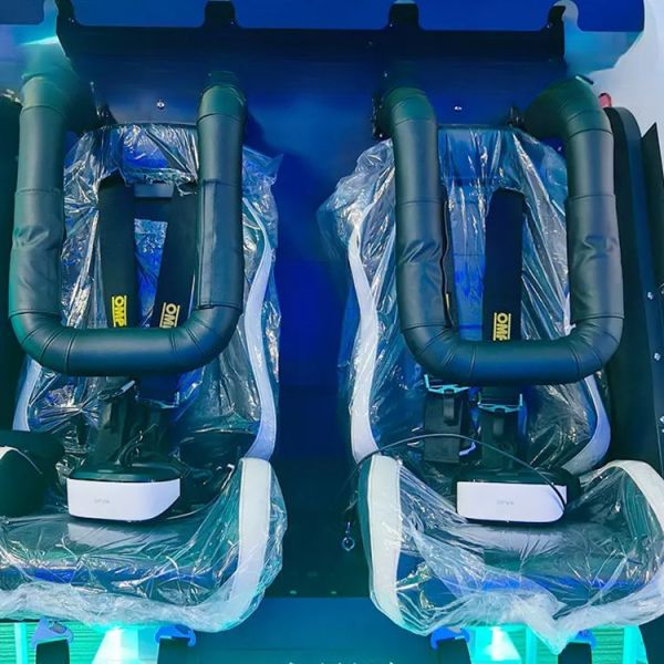 Quality 2 Seat Vr Arcade Machine Virtual Reality Machines 720 Degree VR Experience for sale