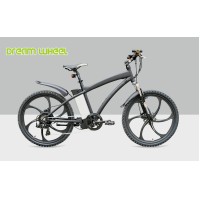 Quality 25km/H Electric Mountain Bicycle , Magnesium Alloy Electric Mountain Bikes For for sale