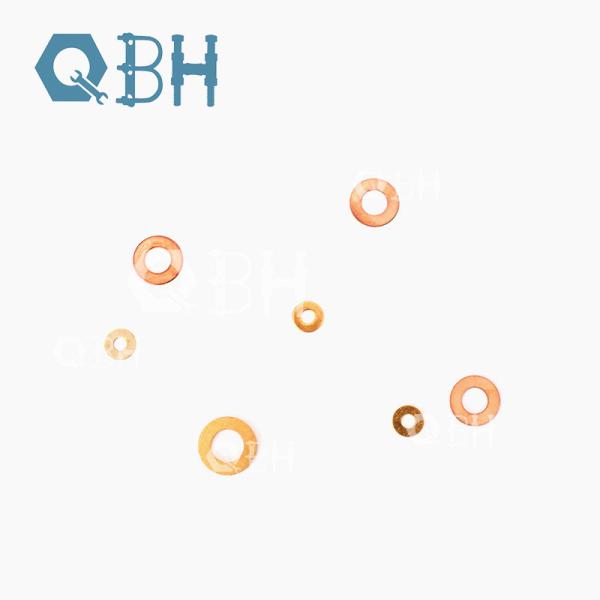 Quality DIN 125 Electrical Connections Fasteners Round Brass Flat Washer M36 for sale