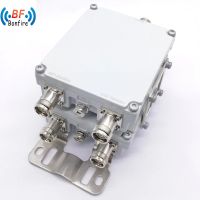 Quality Dual-Band Low Pim Combiner 698-960MHz 1710-2700MHz 4.3-10-F DIN-F for 4G LTE for sale
