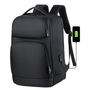 Quality Waterproof USB Laptop Backpack 31x19x47cm Oxford Cloth Unisex for sale
