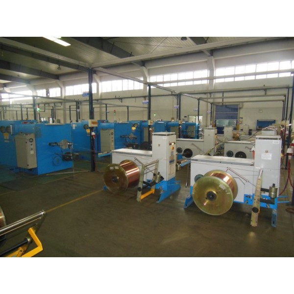 Quality Standard Double Copper Wire Twisting Machine Bunching Diameter 630mm Touch for sale