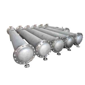 Quality Gr1 Gr2 Shell Type Evaporator , Double Wall Shell And Tube Heat Exchanger for sale