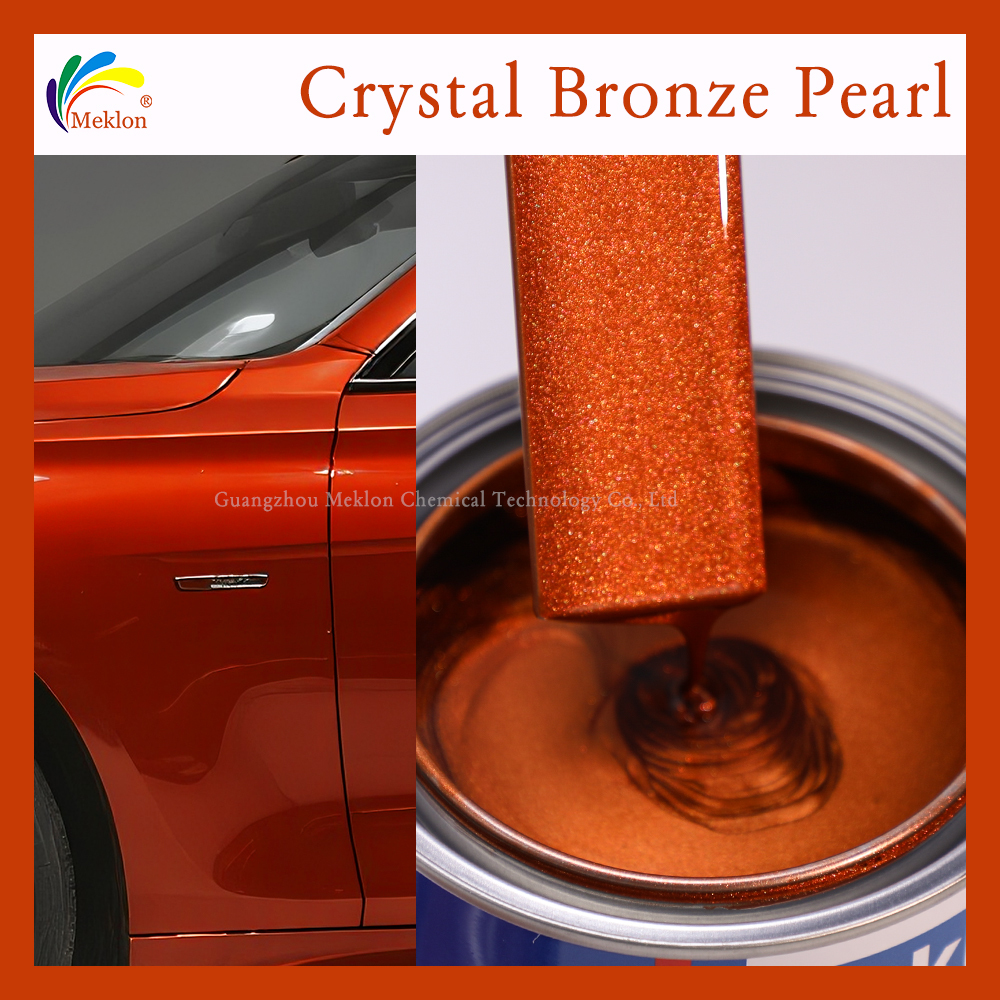 Quality Car Repair Paint Crystal Bronze Pearl 1L Acrylic High Gloss Factory Wholesale Ready to Ship for sale