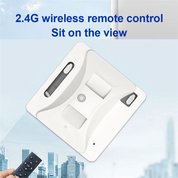 Quality 60db Low Noise Robot Window Cleaner Brushless Motor Type Automatic Glass Cleaner for sale