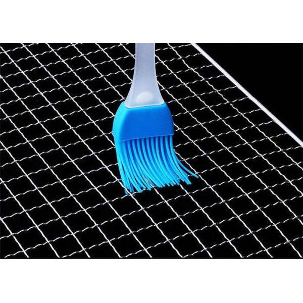Quality Weaving BBQ Grill Net Stainless Steel Crimped Wire Mesh For Food for sale