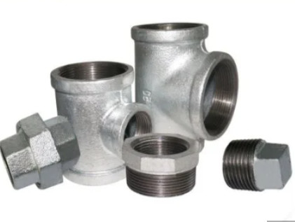Quality Tubing Female En 10242 2 Malleable Iron Fittings Black Galvanised for sale
