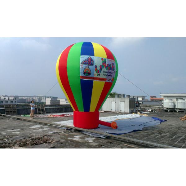Quality Custom Rainbow Giant Inflatable Advertising Balloons For Promotion Events for sale
