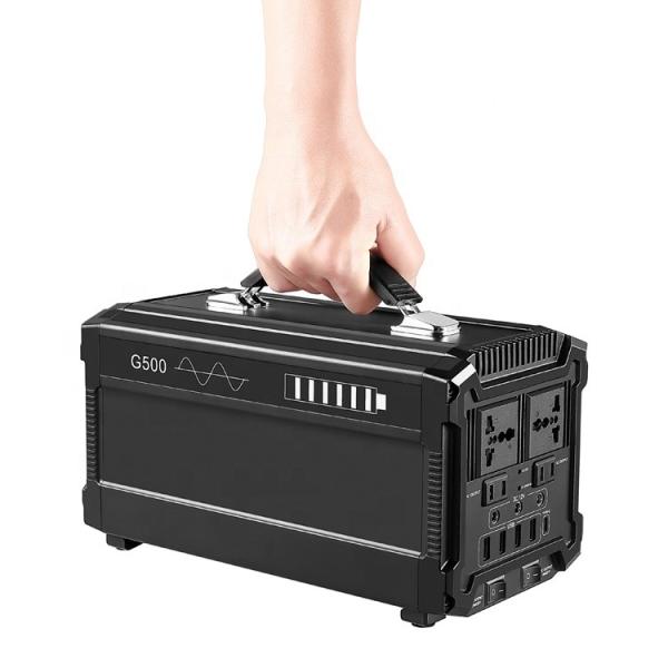 Quality Portable 500w 120Ah 444Wh Small Rechargeable Generator For Camping for sale