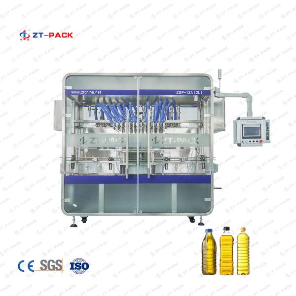 Quality Ss 304 5l Edible Oil Filling Machine 2.2kw Automatic Piston Filler for sale