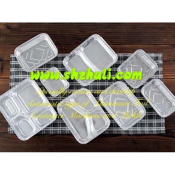 Quality Take Away Foil Container Making Machine 10T 18KW aluminium food container making for sale