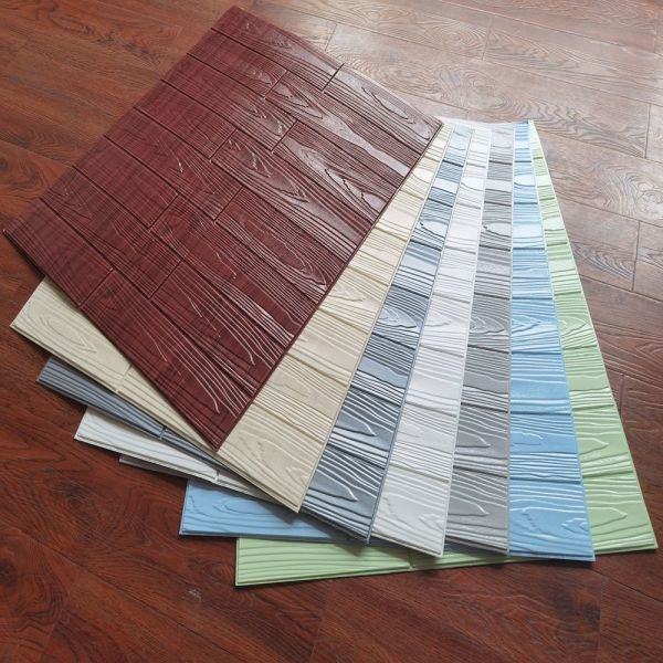 Quality 8mm Thickness Geometric Pattern Foam Wall Stickers for Sophisticated 3D Ceiling for sale