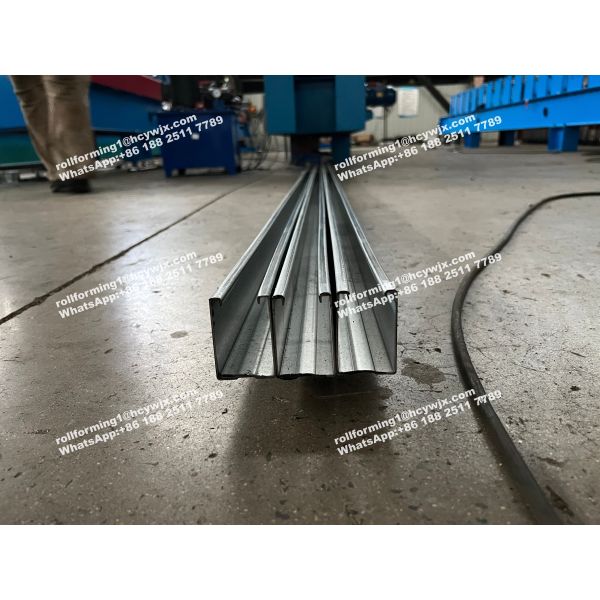 Quality Sectional Garage Door Guide Rail Track Sliding Roll Forming Machine for sale