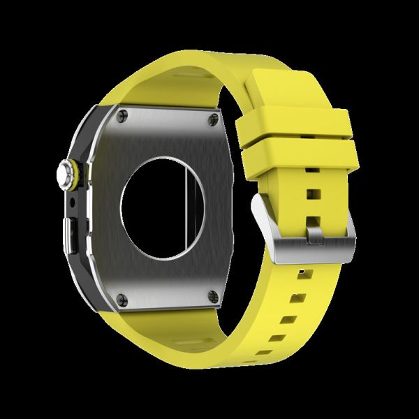 Quality Dustproof Apple Watch 7 Carbon Fiber Case Bracelets Or Bangles Type 44/45mm for sale