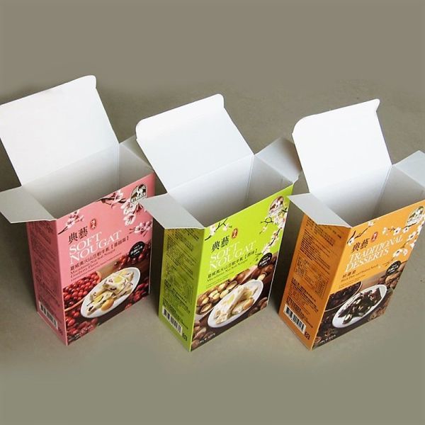 Quality Colored Coated Paper Packaging Box Fold - And - Tuck Construction Style for sale