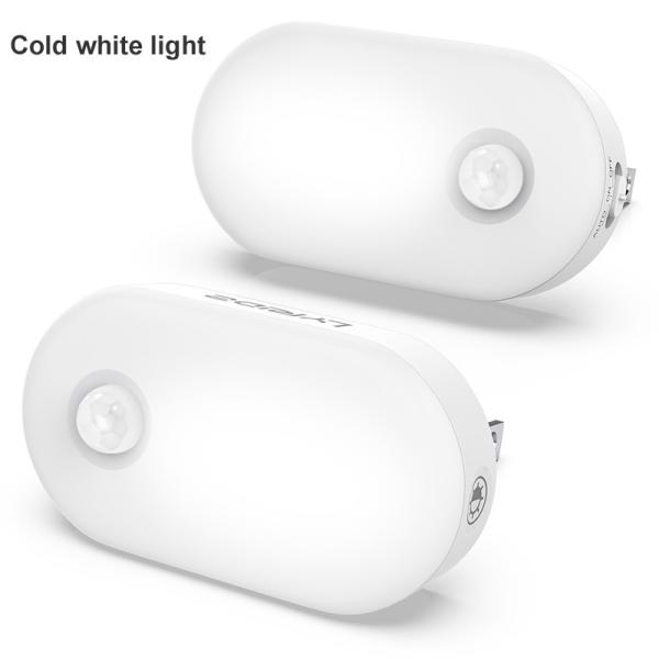 Quality 0.3W 500mAh Amber Plug In Smart Motion Sensor Night Light With Adjustable for sale