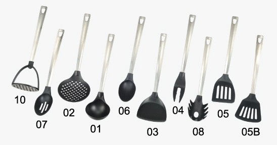 Quality Non-stick Kitchen Utensil Set for Sustainable and Flexible Cooking Experience for sale