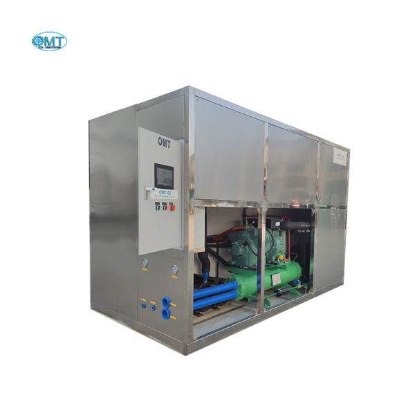 Quality Multipurpose Industrial Ice Cube Making Machine Smooth Heat Resistance for sale