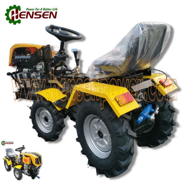 Quality Air Cooled 4WD Mini Tractor Dry Disc Tractor Diesel Synchro for sale