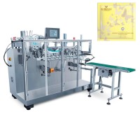 Quality 380V 50HZ 0.6Mpa 60bags/Min beauty facial mask packing machine for sale