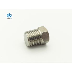 Quality ASME B16.11 Hexagon Head NPT BSPT A182 Threaded Plug for sale