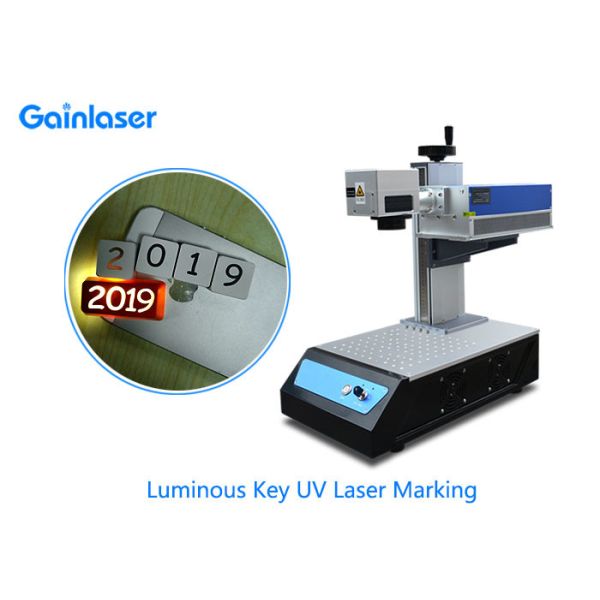 Quality 2000mm/S ± 0.01mm Portable Laser Marking Machine For Glass for sale