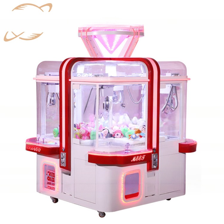 Dreamland claw machine side view