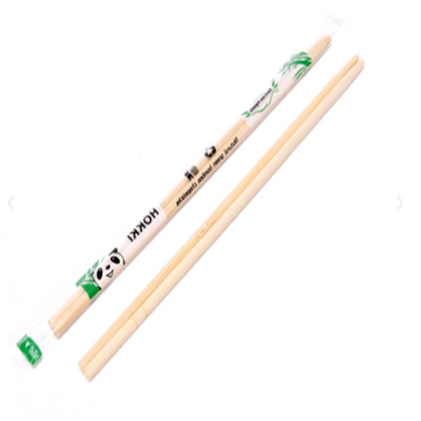 Quality 100% Natural Round Stick Disposable Bamboo Chopsticks Eco-Friendly and Biodegradable for sale