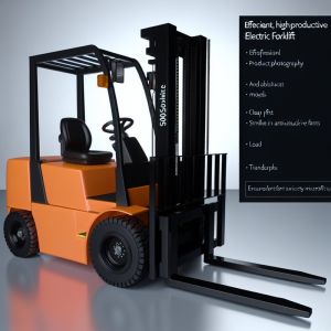 Quality 5000kgs Load Capacity Electric Forklift 3m Lifting Height For Increased for sale