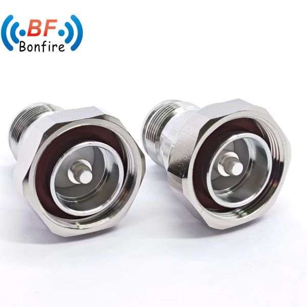 Quality 4.3-10 Male to 7/16 DIN Female Crimp Connector for LMR240 Cable From Setsail Telecom Parts for sale