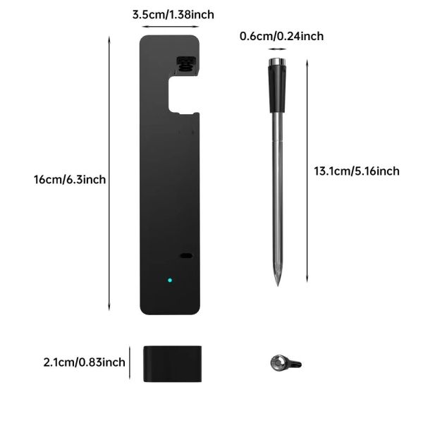 Quality Premium Bluetooth Digital Wireless Grill Bbq Thermometer Smart Waterproof for sale