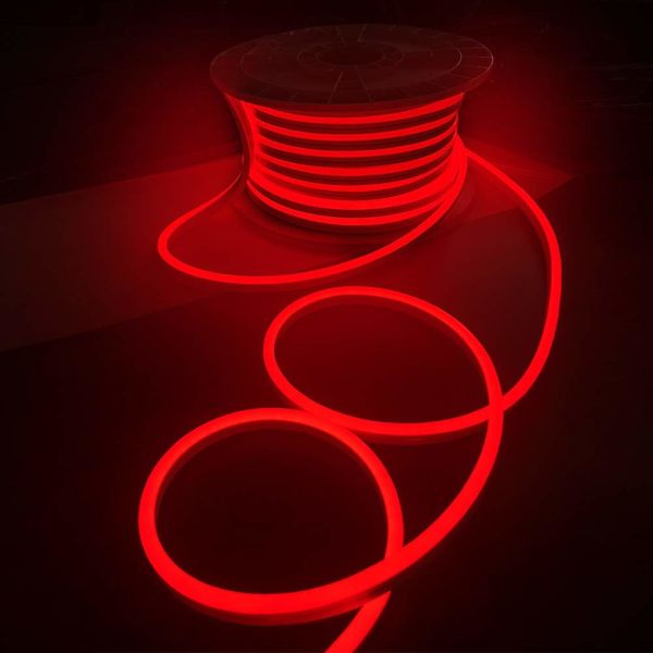 Quality Extra Thin Led Neon Flex Rope Light High Brightness Horizontally Bending for sale