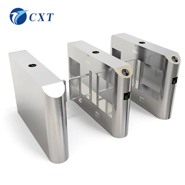 Quality Anti Tailgating Swing Barrier Gate Laser RFID With DFC Technology bw150 for sale