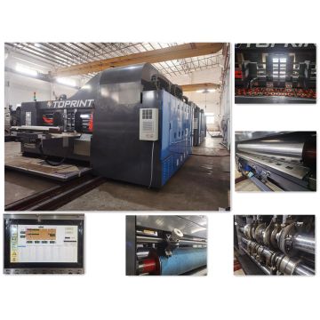 Quality Paperboard Flexo Printing Slotting Machine Servo Control Register for sale