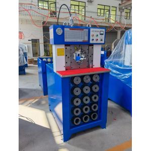 Quality 6-76mm 2 Inch Car AC Pipe Punching Machine for sale