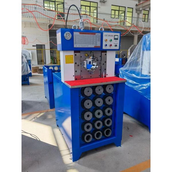 Quality 6-76mm 2 Inch Car AC Pipe Punching Machine for sale