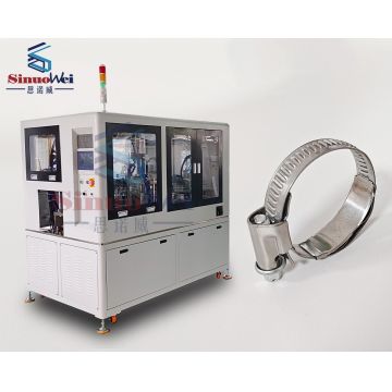 Quality 1000 Pcs/Hour Hose Clamp Manufacturing Machine German Type Hose Clamp Machine for sale