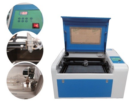 Quality Co2 Laser Engraving Machine 320x200mm For Stamp Making And Timber Engraving for sale
