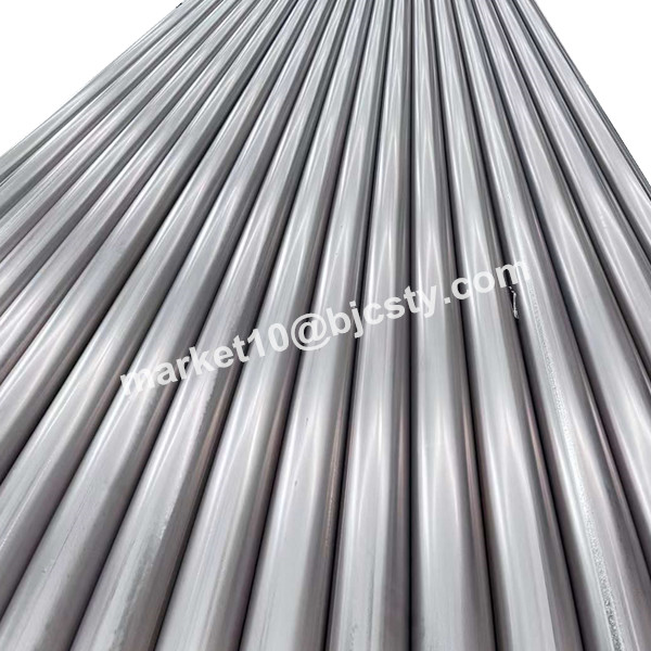 Quality Titanium Welded Pipe Heat Exchange Tube For PTA Oxidation Reaction Condenser for sale