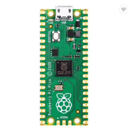 Quality 264KB SRAM 2 SPI Raspberry Pi Microcontroller RP2040 Development Board for sale